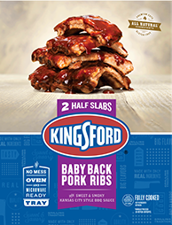 Kingsford Ribs & BBQ | Baby Back Pork Ribs